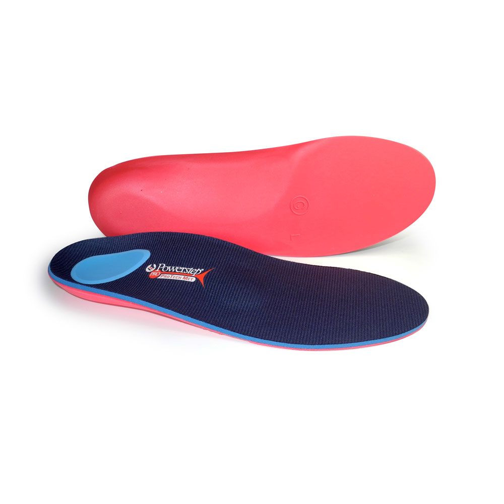Powerstep Pro ProTech Met Orthotic Insoles | One Pair