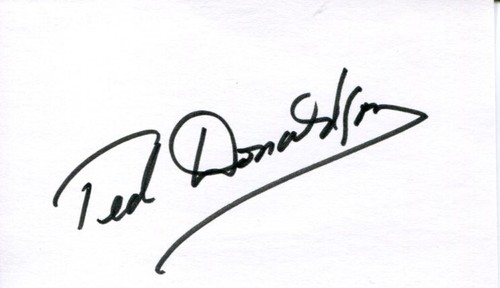 Ted Donaldson A Tree Grows in Brooklyn Adventures of Rusty Signed ...