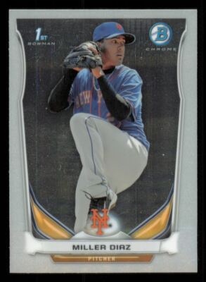 2014 Bowman Chrome Prospects Miller Diaz New York Mets #BCP97 | eBay