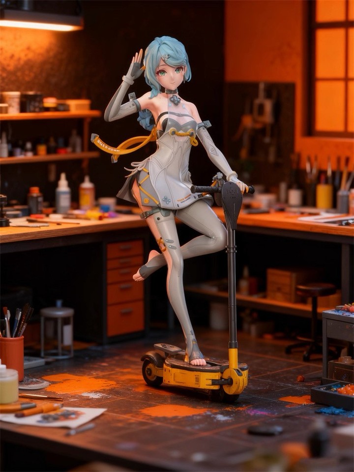 1/8 1/6 1/4 Seed 3D Print Garage Kit Figure Model Kit Unpainted ...