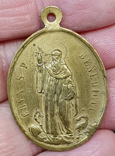 BIJOU RELIGIEUX - MEDAILLE RELIGIEUSE ST BENEDICTE MEDAL RELIGIOUS #68 ...