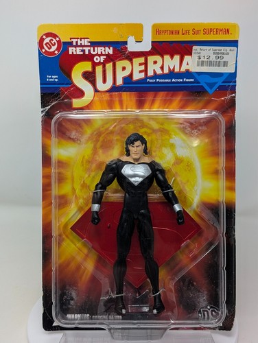 NEW 2004 DC Direct Return of Superman Kryptonian Life Suit Superman Figure | eBay