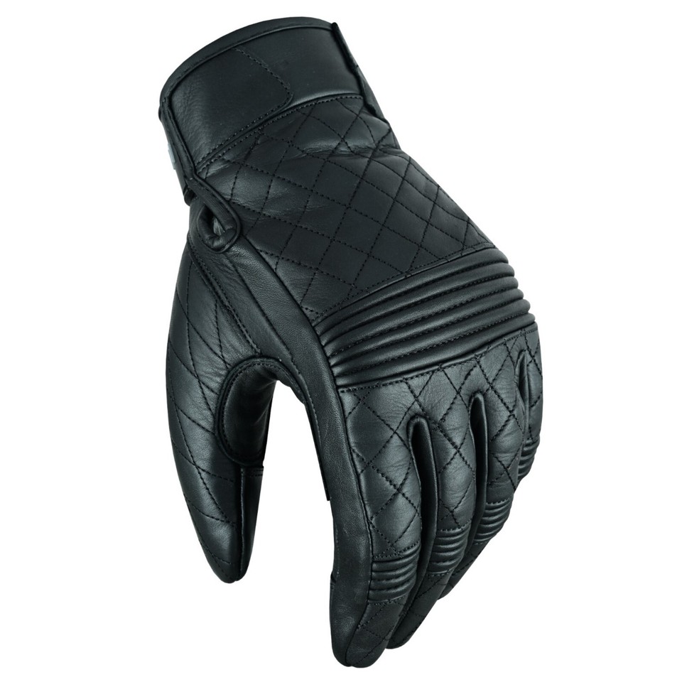 Motorcycle Gloves Summer Leather Padded Protection Touch E bikers ...