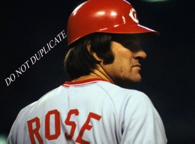 PETE ROSE - 8 1/2 X 11 GLOSSY PHOTO REPRINT | eBay