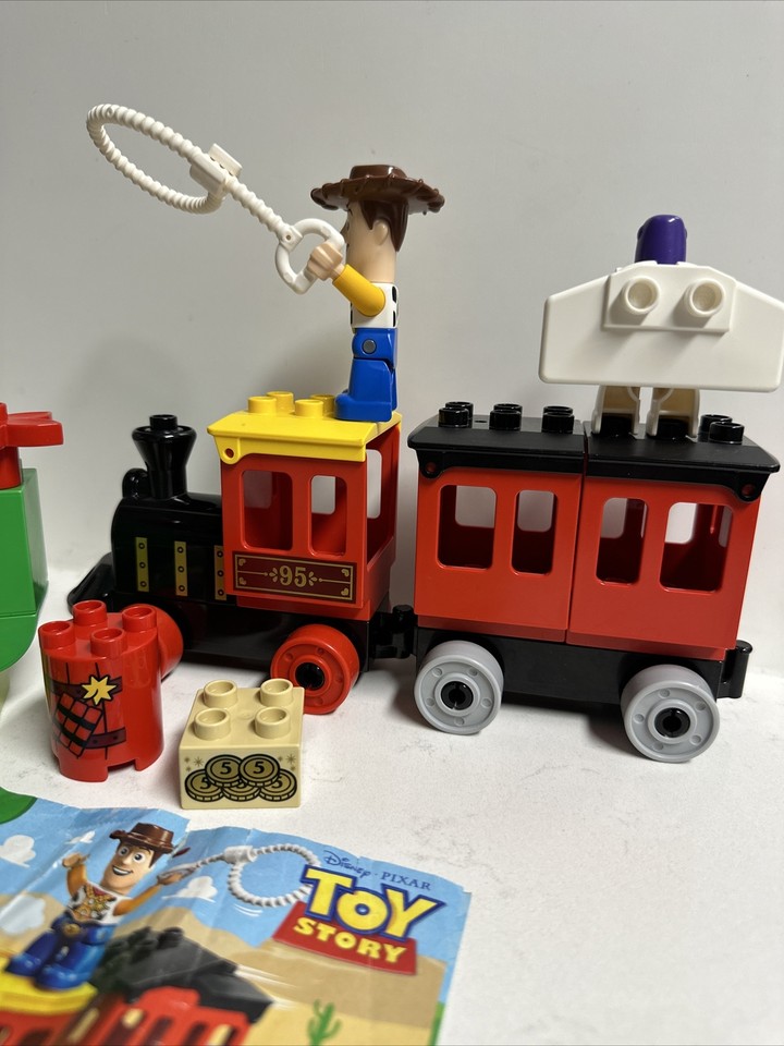 LEGO DUPLO Toy Story Train 10894 with Woody and Buzz Lightyear No Box ...