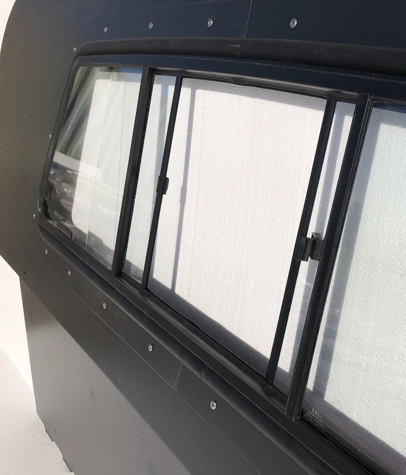 MILITARY HUMVEE 4-Man Rear ALUMINUM iron Curtain + Sliding Window M998 ...