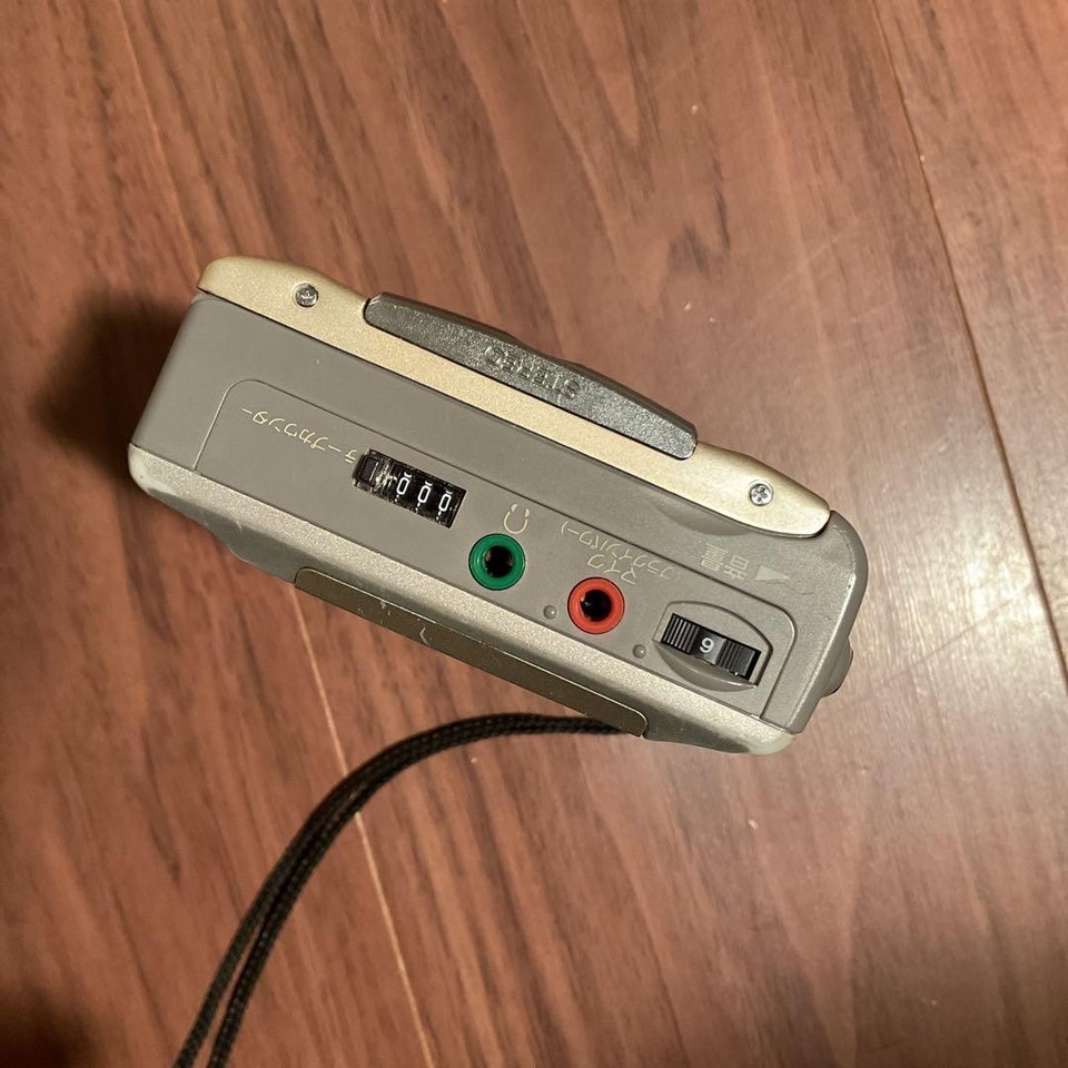 Sony TCS-600 Stereo cassette recorder Player Portable Confirmed ...