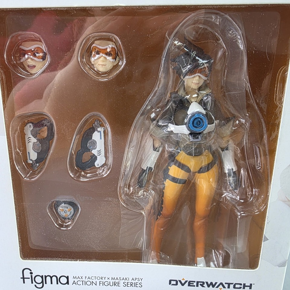 FIGMA 352 Overwatch Tracer Action Figure Max Factory Good Smile SEALED ...