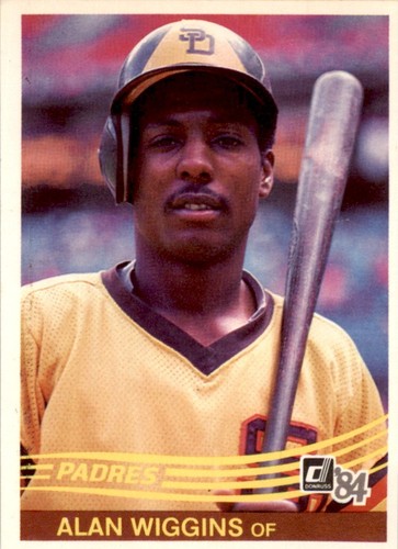 1984 DONRUSS ALAN WIGGINS SAN DIEGO PADRES #568 | eBay UK