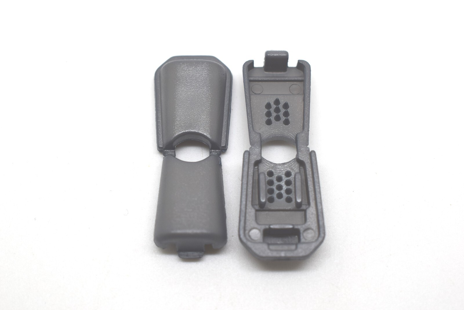 B382-4pcs ITALIAN LARGE BIG LOCK END STOP CORD PLASTIC TOGGLES 5mm HOLE ...