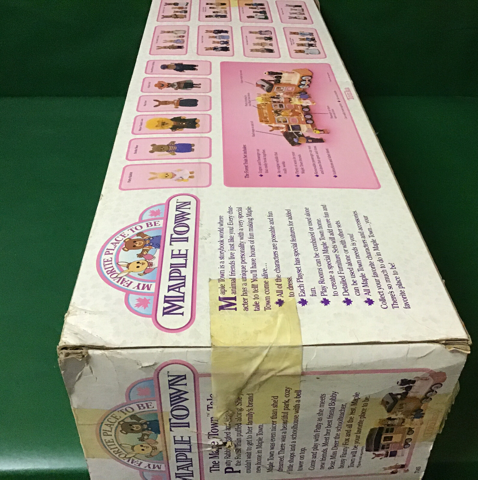 1987 MAPLE TOWN “FOREST TRAIN SET” NIB BY TONKA | eBay