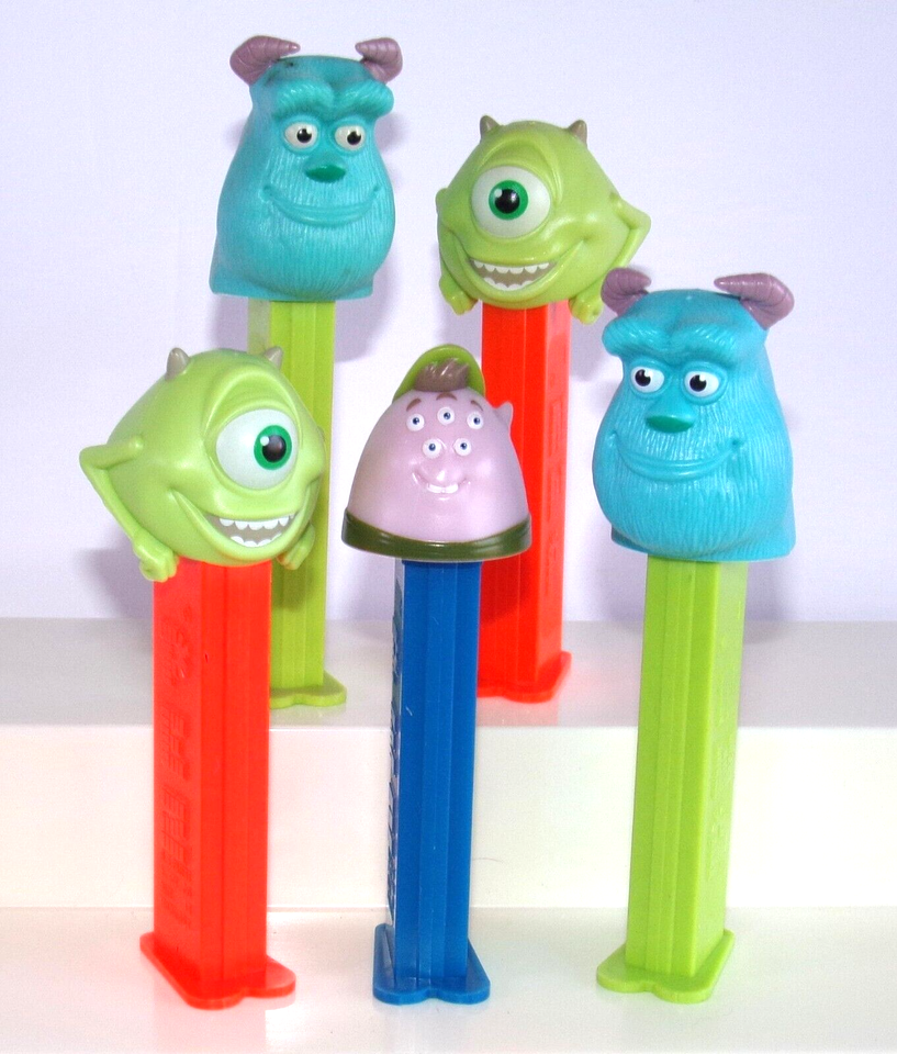 PEZ Disney Monster Inc University Squishy Squibbles Mike Wazowski ...