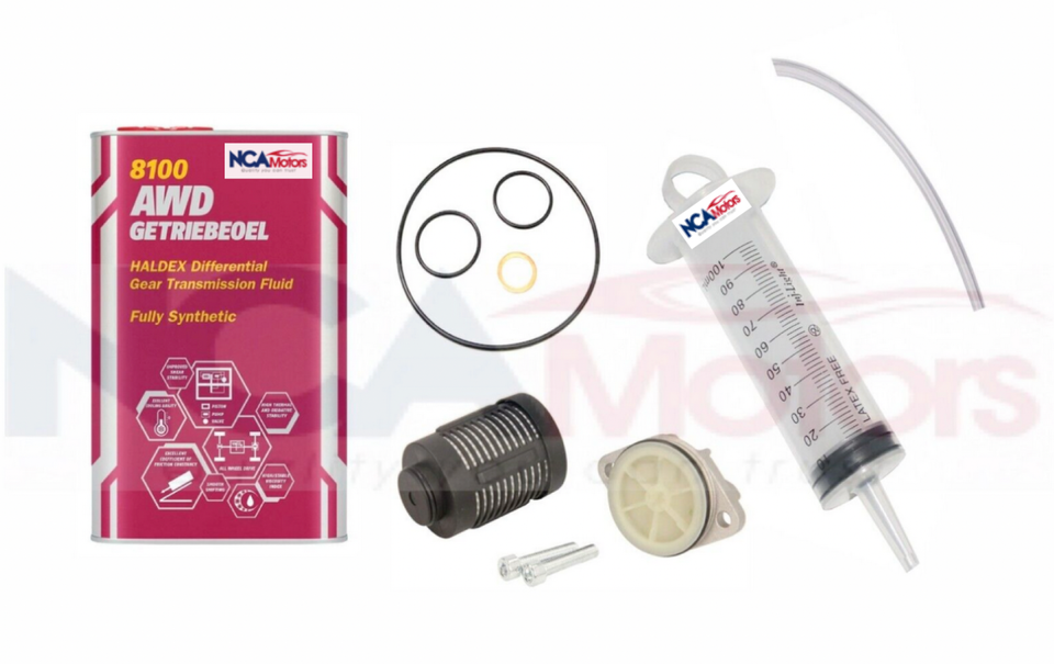 Freelander 2 Haldex Service Kit with Oil, Filter & Filling Kit - Gen 4 ...