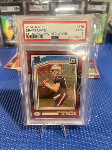 2024 Panini Donruss Optic Preview Red Wave Prizm Rated Rookie Drake ...