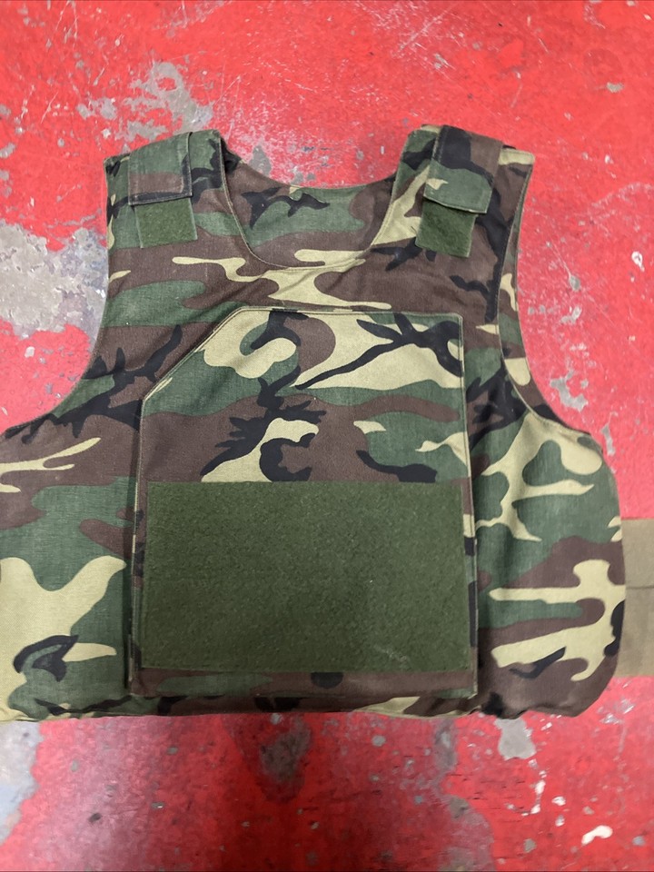 Ranger Body Armor RBA Woodland Plate Carrier-LARGE | eBay