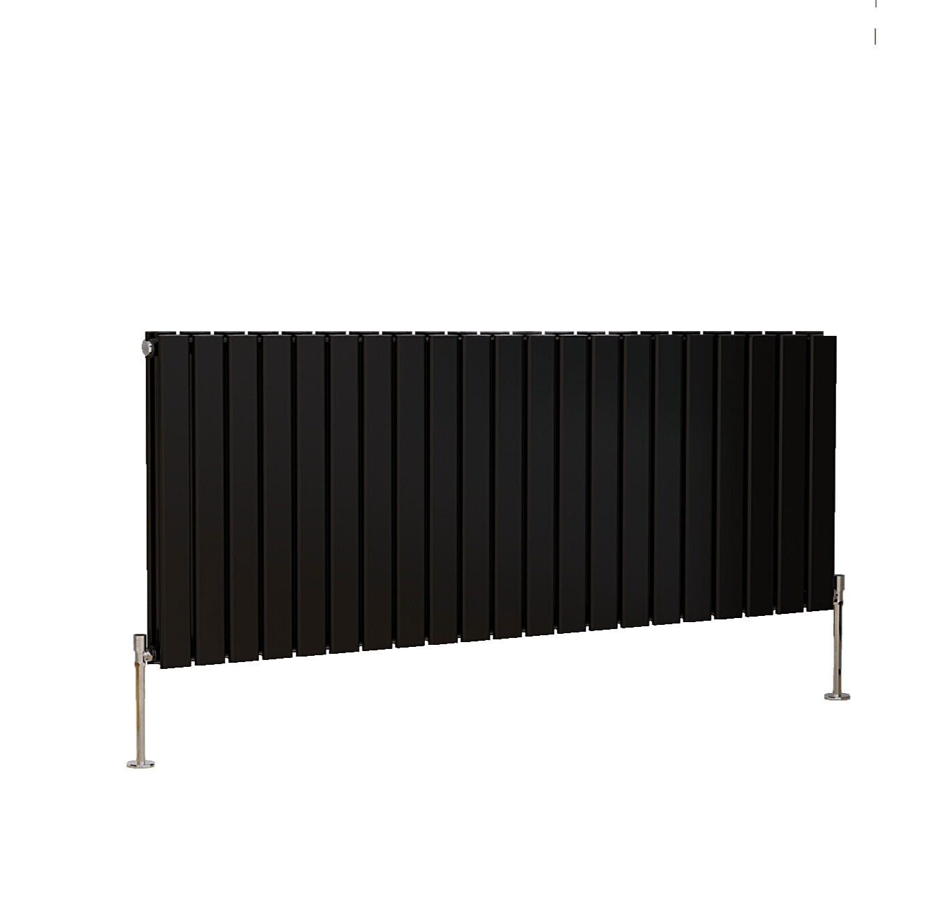 Traditional 2 Column Radiator Black & Flat Panel Radiators& Towel Rail ...