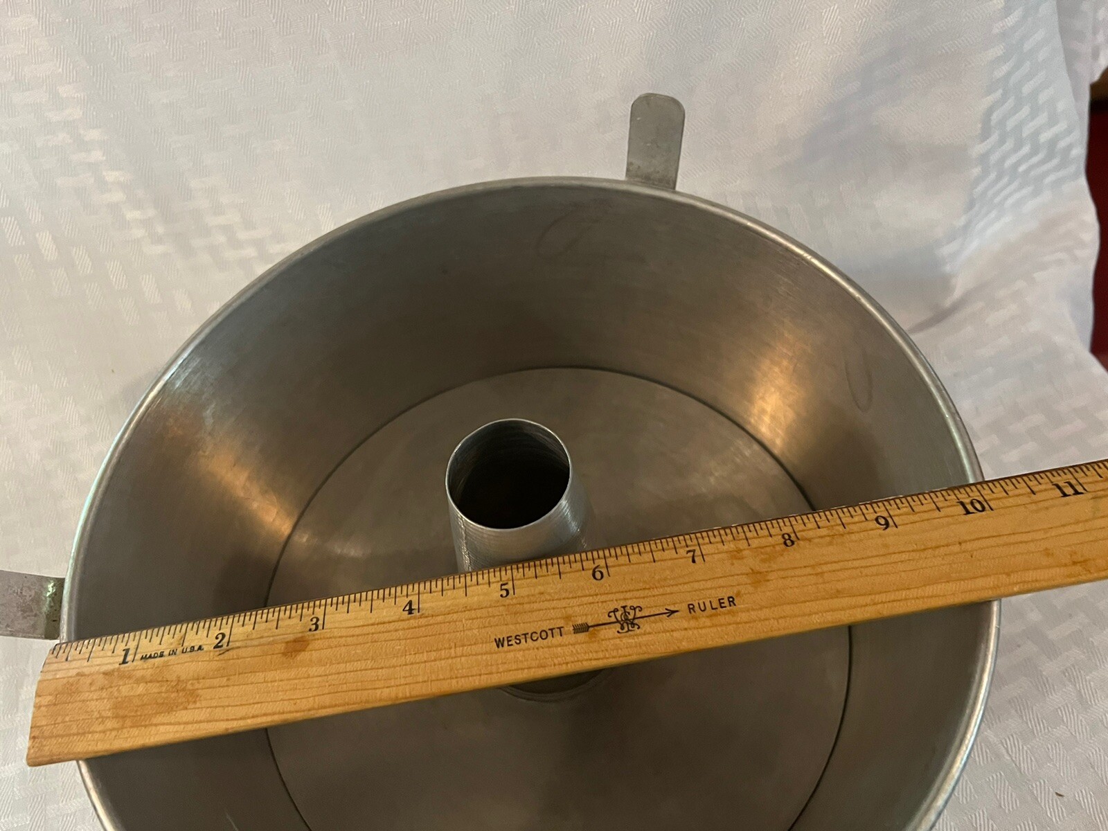 Wear-Ever 10x4” Pound Or Angel Food Cake Tube Pan Two Piece Vintage | eBay