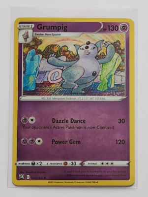 2021 POKEMON GRUMPIG TRADING CARD | eBay