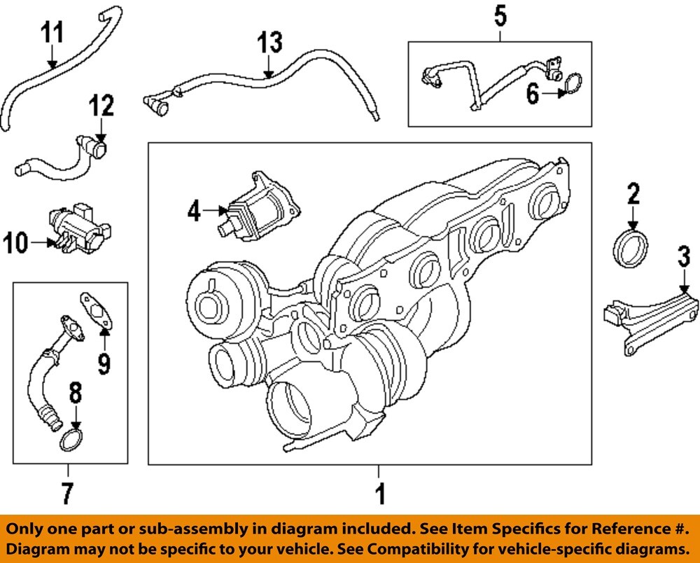 Genuine OEM Vacuum Hose for BMW 11657607727 for sale online | eBay