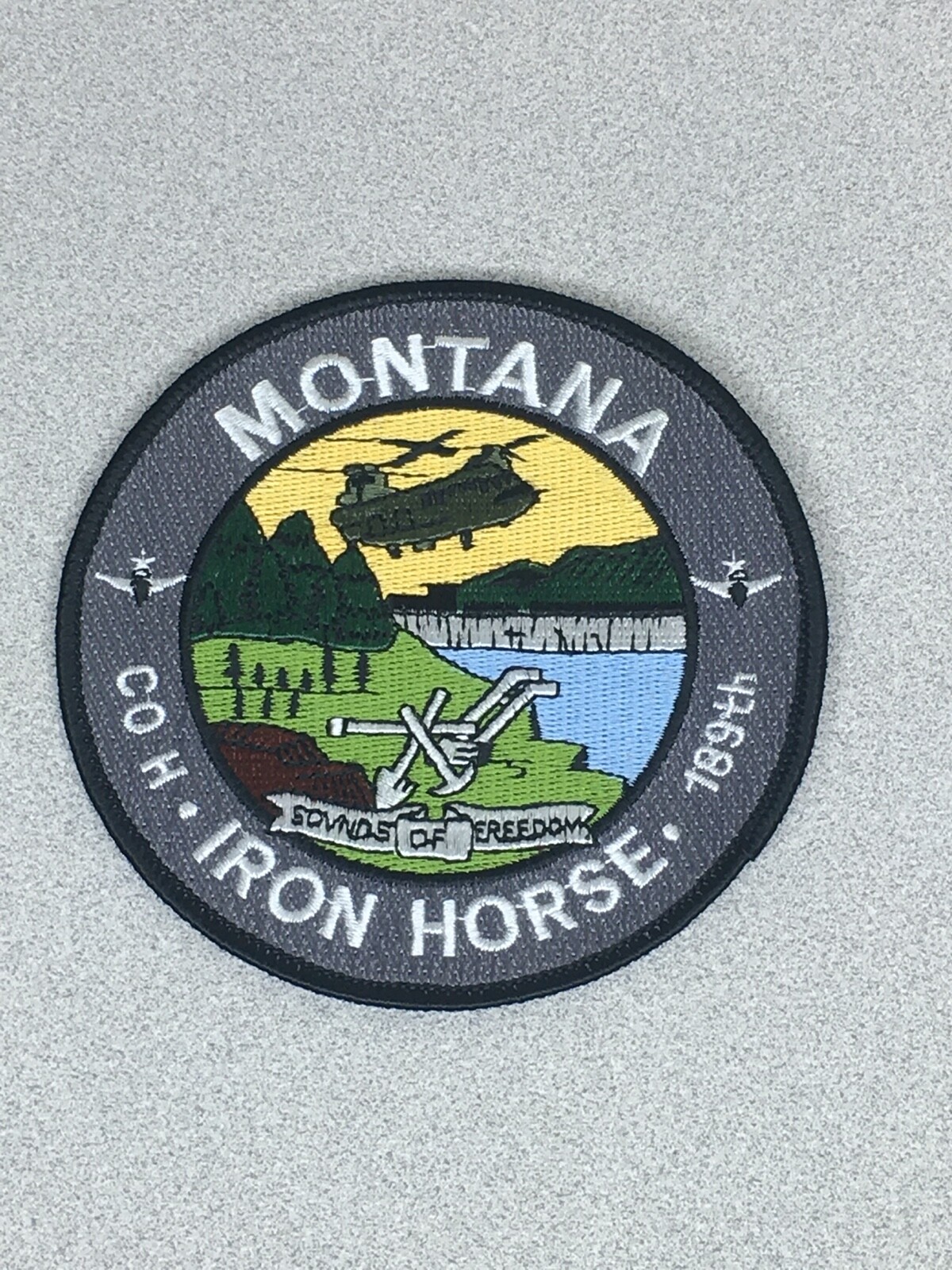 US Army Co H 189th Aviation MONTANA IRON HORSE Patch | eBay