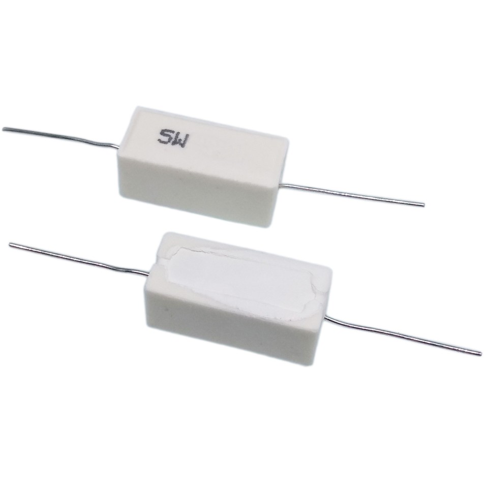 10pcs 47K ohm 47KΩJ 5 watt Axial Ceramic Cement Power Resistor 5W | eBay