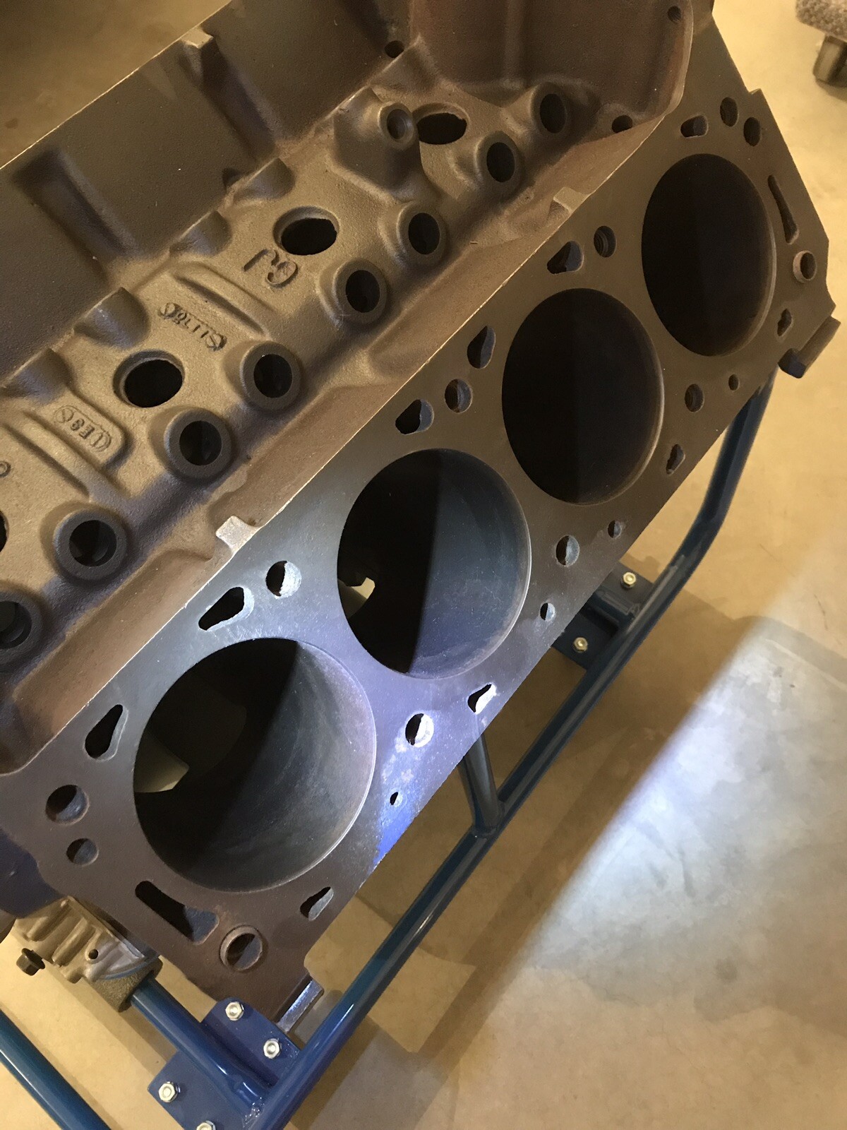 Potential Boss 429 Ford D0VE-A 429 CJ/SCJ 4-bolt cylinder block ONLY ...