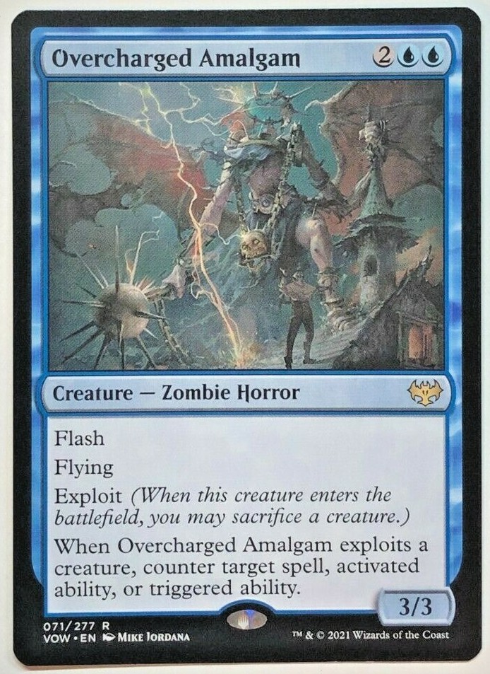 MTG Overcharged Amalgam Innistrad: Crimson Vow 71/277 Rare | eBay