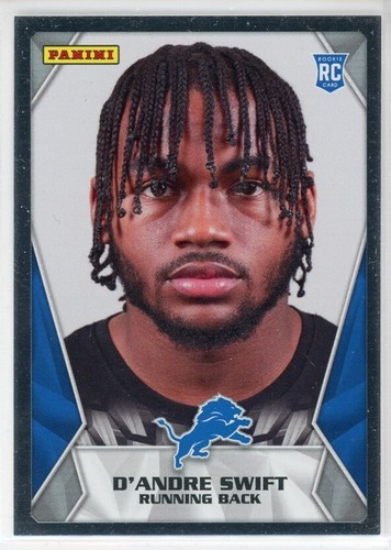 2020 Panini NFL Sticker & Card Collection D'Andre Swift Silver RC #90 ...
