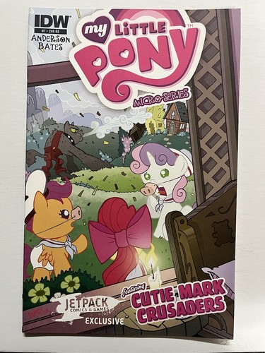 IDW MY LITTLE PONY MICRO-SERIES #7 CUTIE MARK CRUSADERS JETPACK CVR ...