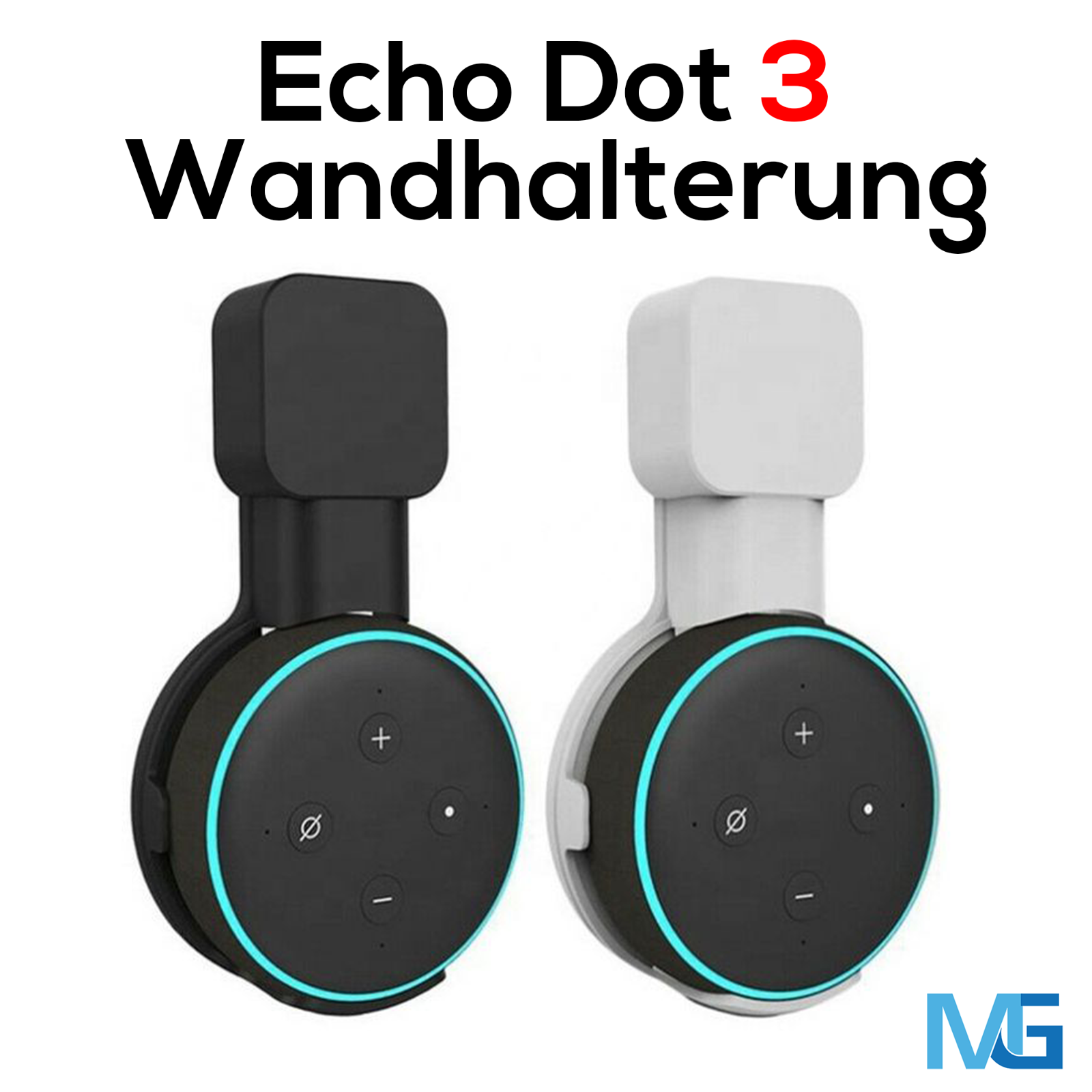 Echo Dot 3. Generation Wandhalterung Halterung Mount Amazon Alexa ...