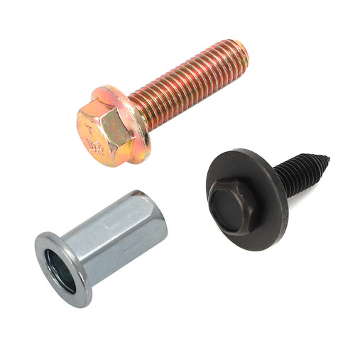 Steel Front Bumper Skid Plate Bolts Kit For Jeep Gladiator / Wrangler ...