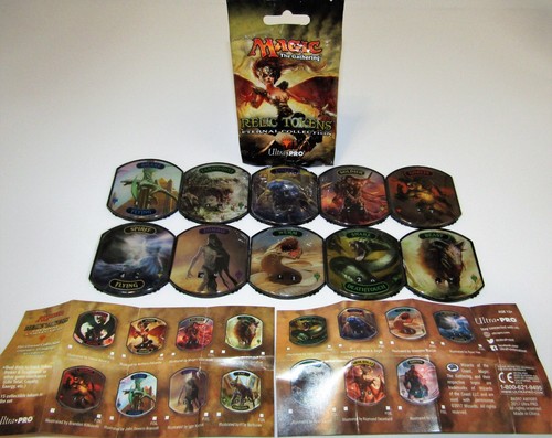 2017 Ultra Pro Magic the Gathering Relic Tokens Eternal Lot of (10 ...