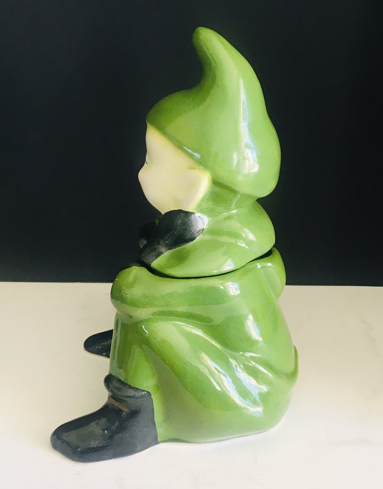 Vintage McCoy Reproduction Leprechaun Elf McCoy Cookie Jar | eBay