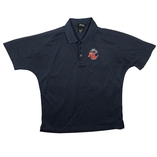 RC Cola Logo Workwear Polo Shirt Employee Issued Adult Large Navy Blue ...