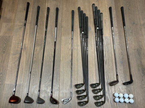 Mens Left Handed Full Golf Clubs Set - Ping/TaylorMade etc - Woods ...