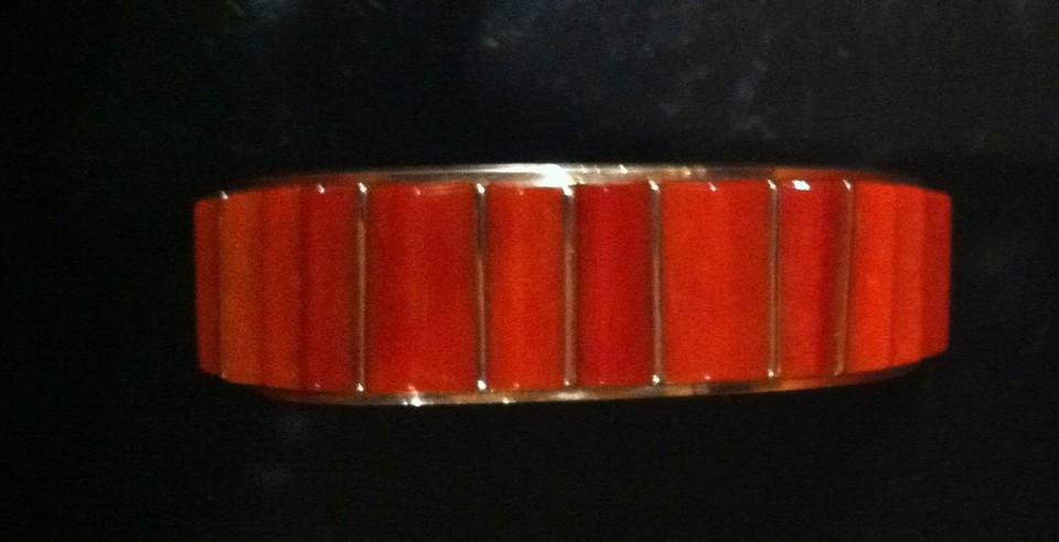 BRACELETS NAVAJO 14k GOLD CORAL Al Nez | eBay