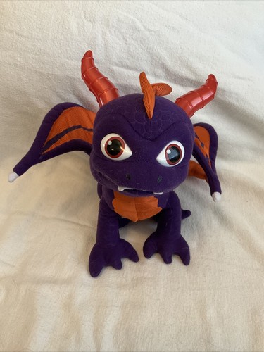 Spyro The Dragon Electronic Light up and Talk Plush Stuff Toy 2012 ...