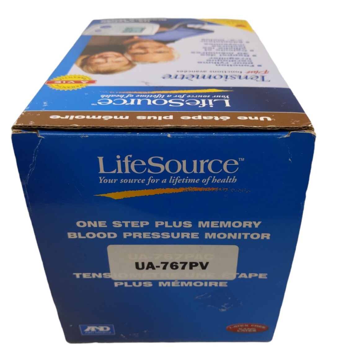 Life Source One Step Plus Memory Blood Pressure Monitor Med No power ...