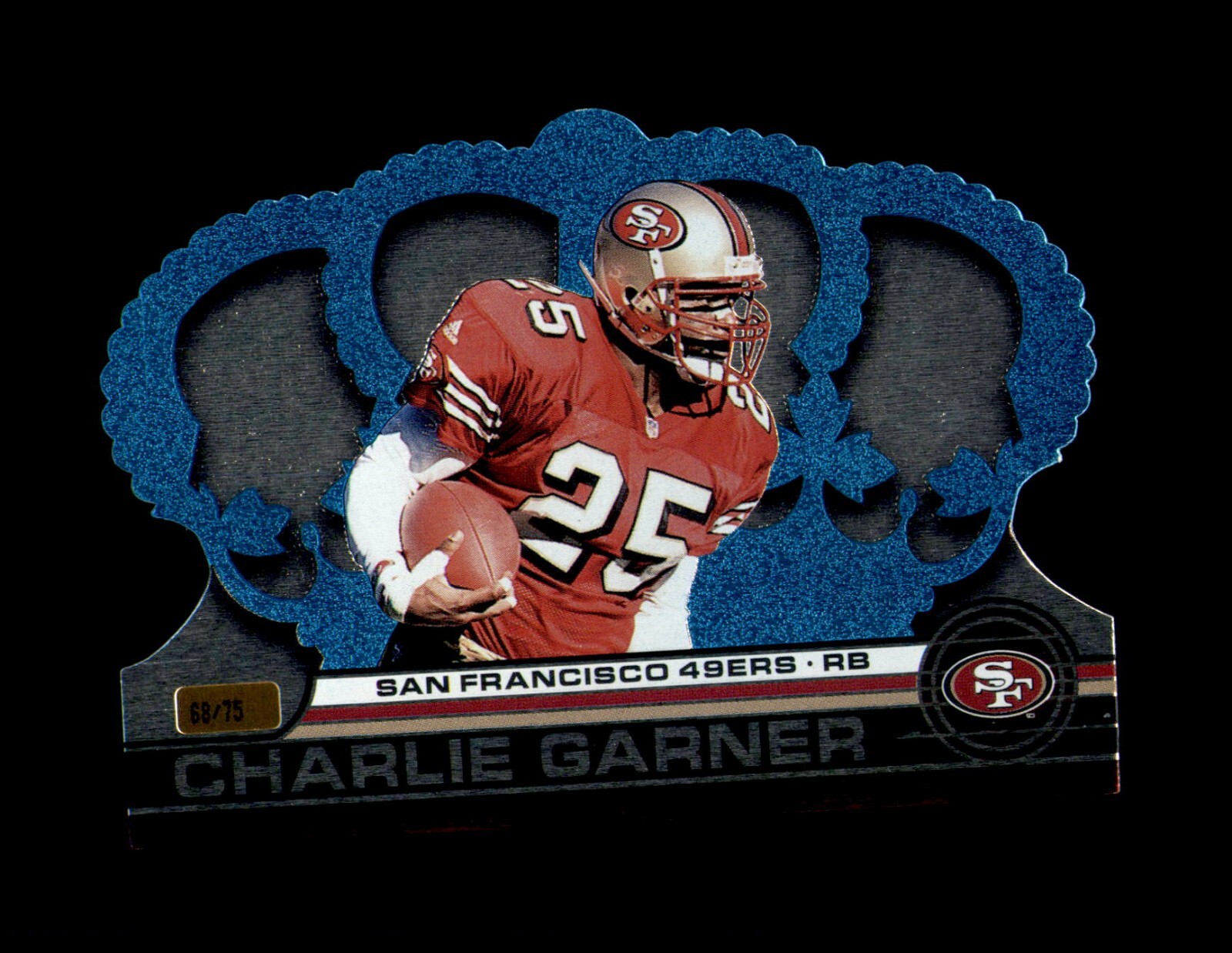 2001 Pacific Crown Royale Platinum Blue #123 Charlie Garner #68/75 | eBay