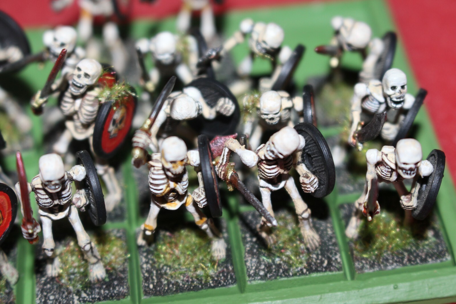 Games Workshop Warhammer Undead Skeletons Skeleton Warriors Regiment ...