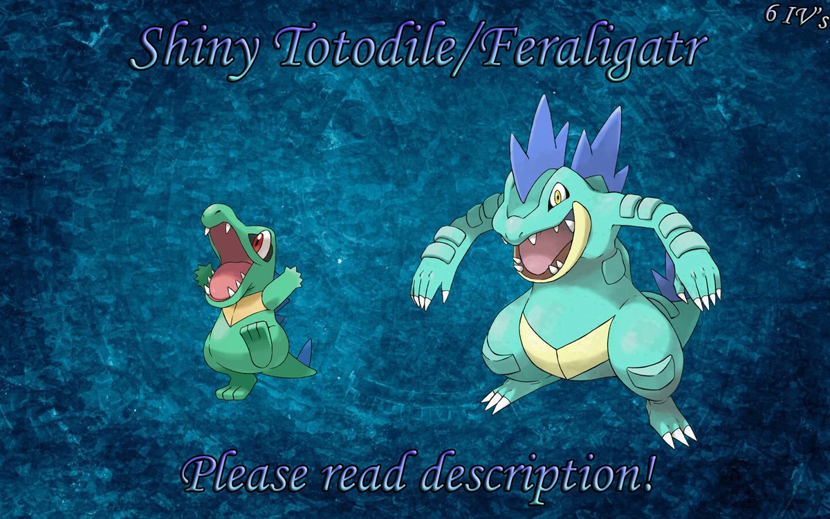 Shiny Feraligatr Pokemon X