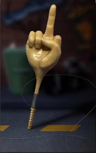 Middle Finger Fishing Bobber Unique!! | eBay