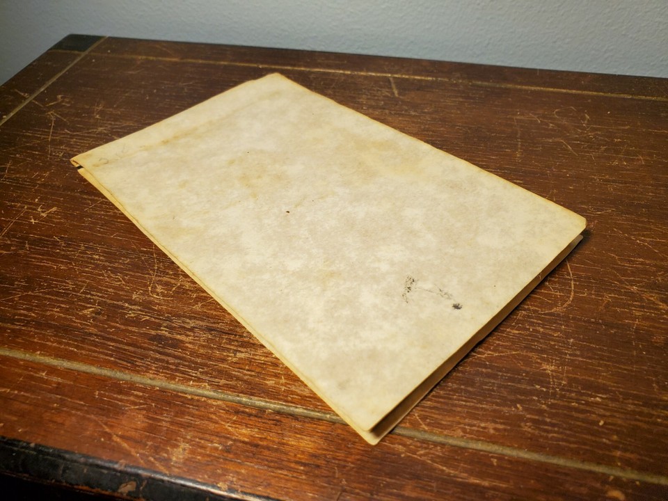 Antique Victorian Auction Bridge Card Game Score Keeper Patricia Anne ...