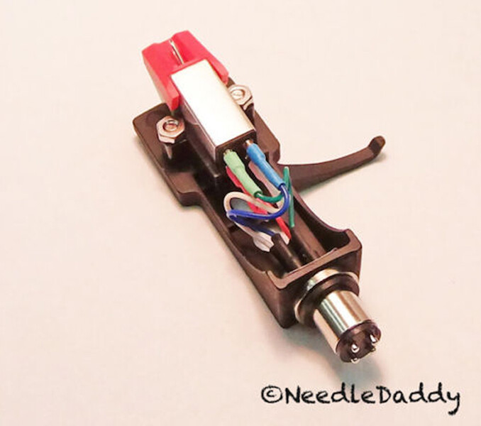 Black Headshell Cartridge & Stylus For DJ Turntable Numark Ion Stanton ...