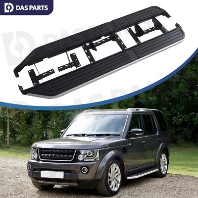 Running Boards Side Steps For 2004-2016 Land Rover Discovery 3 4 LR3 ...