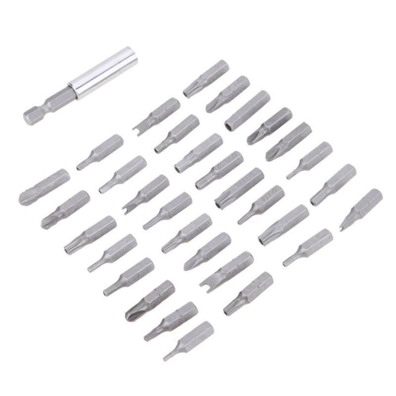 33pc Security Tamper Proof Bit Set Torx Hex Star Spanner Screwdriver | eBay