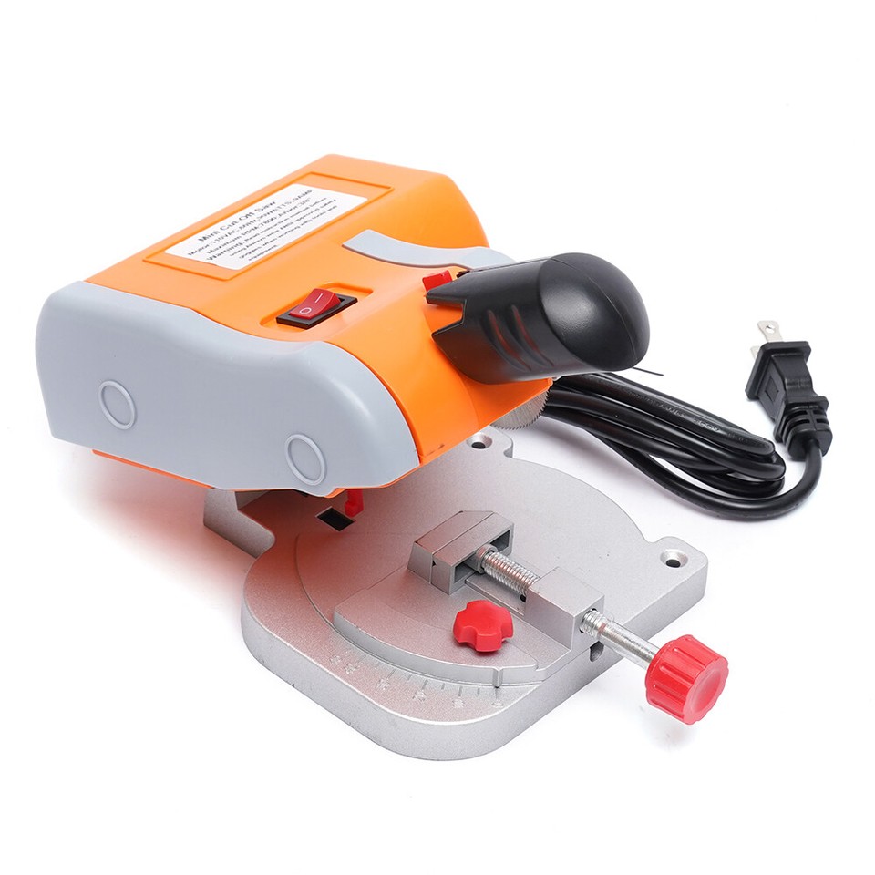 Mini Benchtop Cut-off Chop Saw wood metal Angle Moulding cutter 45 ...