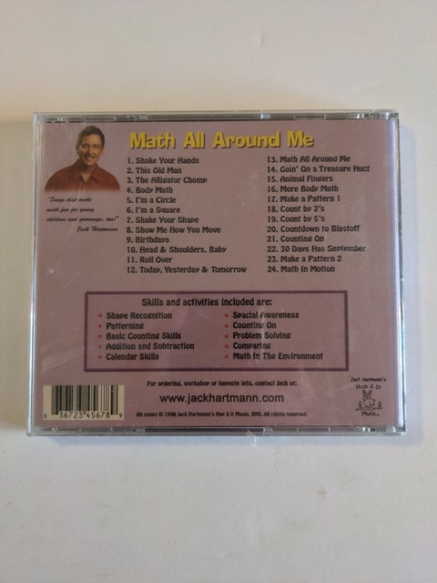 Math All Around Me by Hartmann, Jack (CD, 1998) for sale online | eBay