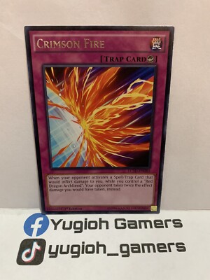 YUGIOH CRIMSON FIRE LC5D-EN080 1st EDITION RARE LIGHT PLAYED | eBay