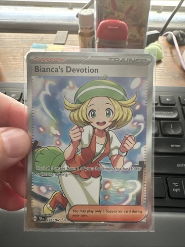 Bianca's Devotion - Pokémon TCG Temporal Forces Full Art Ultra Rare ...